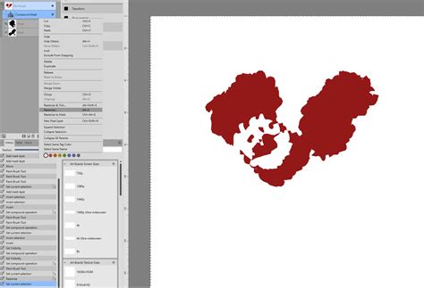 Cant Rasterise A Compound Mask Layer To Merge Together Different Mask