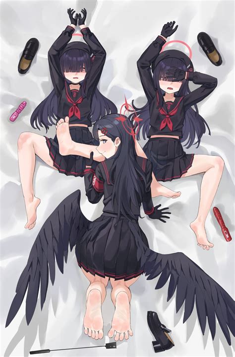 Ichika And Justice Task Force Member Blue Archive Drawn By Chuck Harfmoondark Danbooru
