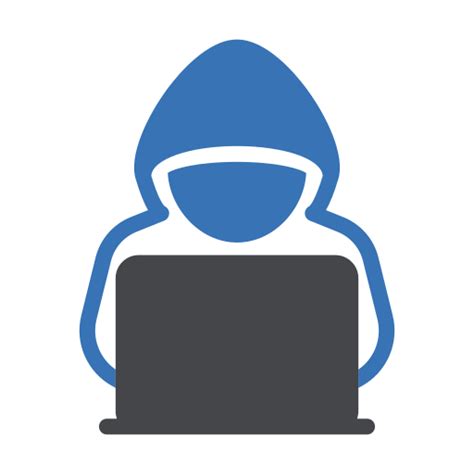 Hacker Generic Blue Icon