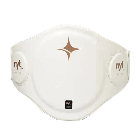 Nyt Muay Thai Belly Pad White The Fight Factory
