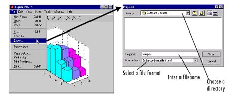 exporting printing and exporting figures with matlab
