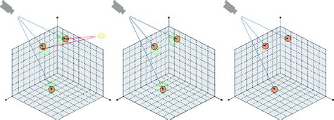 Generated 3d Mesh Consisting Of Cells Left Cells Hit By The Ray