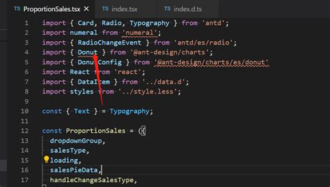 Import Donut From Ant Designcharts · Issue 7687 · Ant Designant Design Pro · Github
