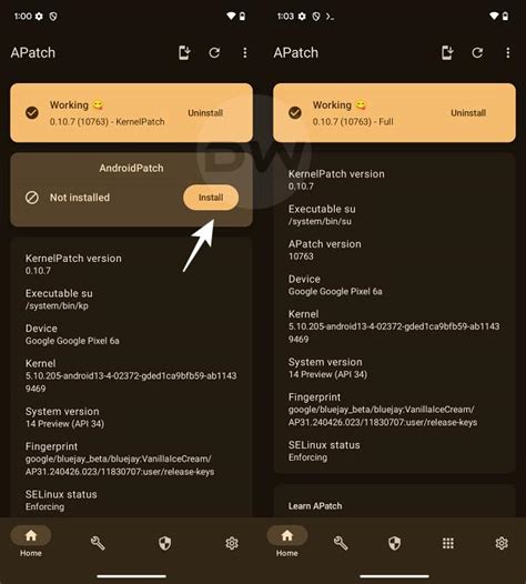 Root Android Via Apatch Give Su Access Flash Module Install Ota Droidwin