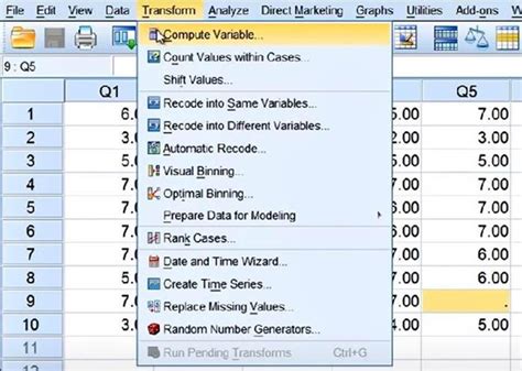 Hướng Dẫn Chi Tiết 3 Cách Tạo Biến Mới Trong Spss