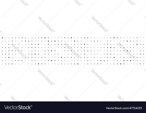 Dot Grid Halftone Seamless Pattern Background Vector Image