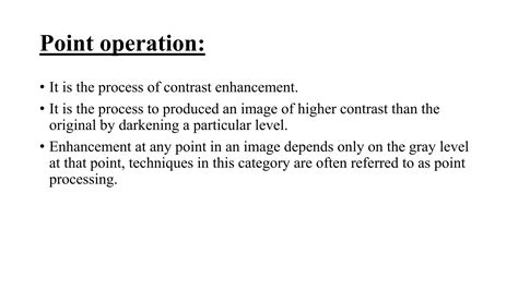 image enhancement techniques pptx