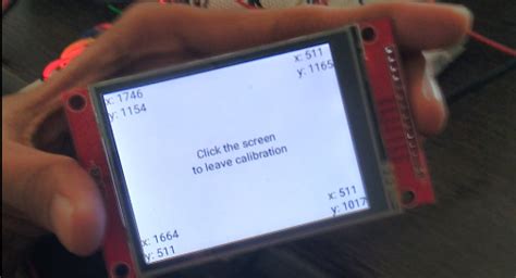 Issue With Calibration Of Display Ili9341 Display And Xpt 2046 Touch Controller Bug