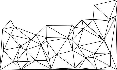 Premium Vector Abstract Geometric Network Patterns With Minimal Polygonal Lines And Connected