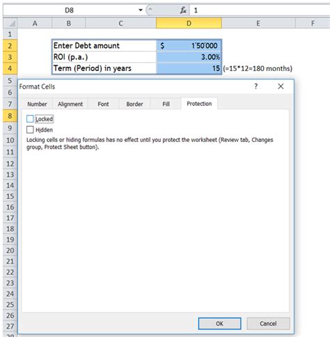 ExcelMadeEasy Protect Only Limited Part Of The Sheet With Password In Excel