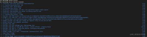 优化前端docker打包慢，从2000多秒降到100多秒从图片分析打包慢的原因 上下文关联目录文件 Docker 是 C 掘金