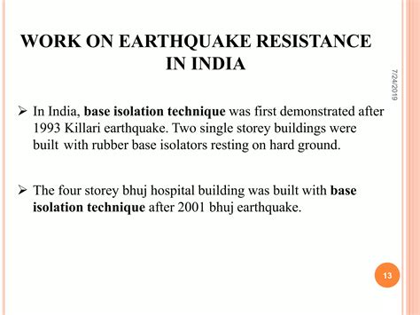 Earthquake Resistant Technique Pptx