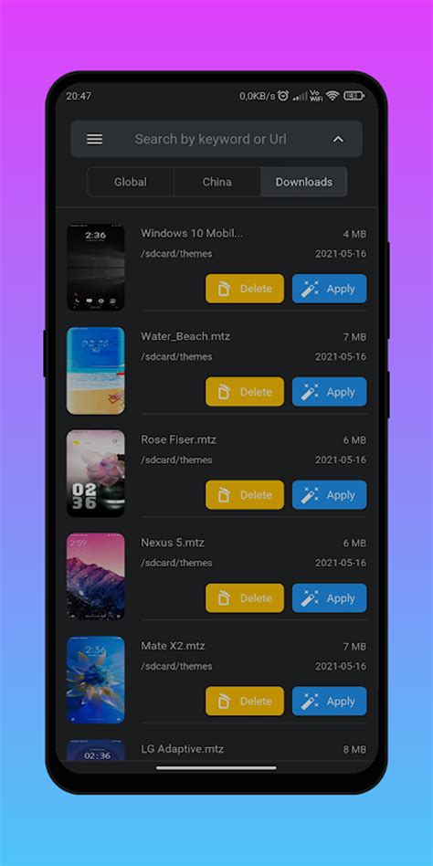 Android New Themes For Miui Apk
