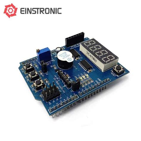 Multifunction Learning Shield For Arduino Uno Einstronic Enterprise