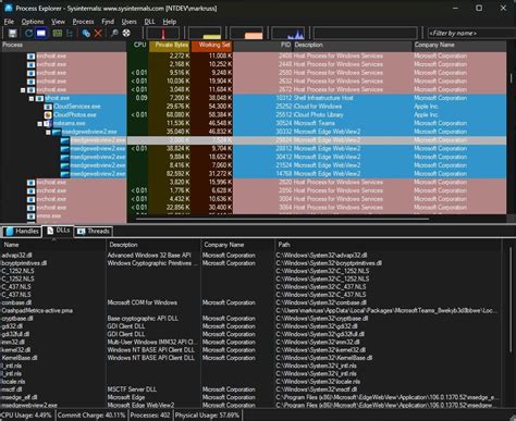 Process Explorer Gets A Dark Mode Softpedia