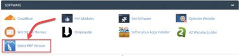 arreglar no se puede cambiar la versión de php en cpanel soporte tic
