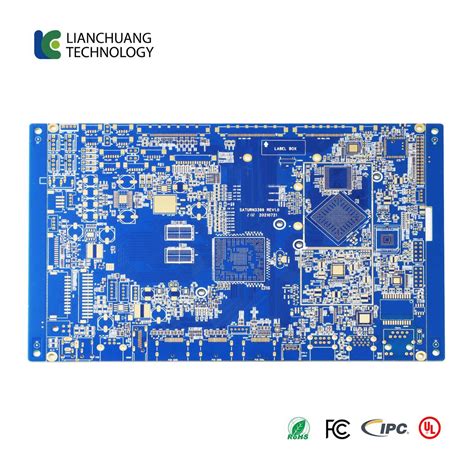 8 Layer Microvia Hdi Pcb Uhd Display Controller Board High Tg Motherboard Rf Pcb Rigid