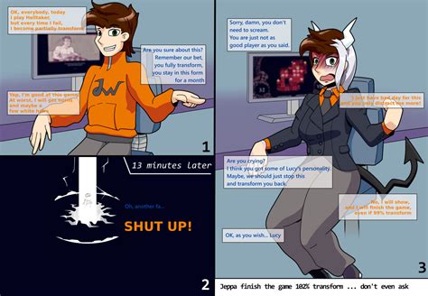 No Fail Challenge Helltaker Tg Tf By Vipermon63 On Deviantart