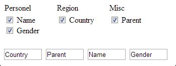 Jquery Insert Sorted Input Text Box From Checkbox Selections Stack Overflow