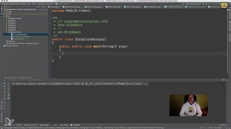 Exceptions Werfen Und Definieren In Java