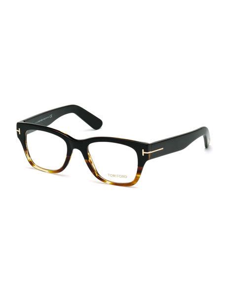 Tom Ford Square Two Tone Optical Frames Havana Modesens Tom Ford