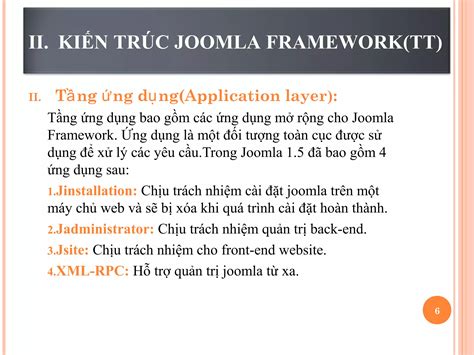 Joomla Cms Framework 16 Old Version Ppt