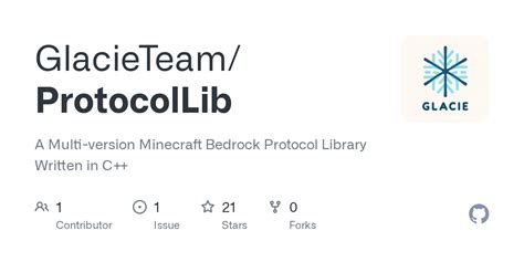 Github Glacieteamprotocollib A Multi Version Minecraft Bedrock Protocol Library Written In C