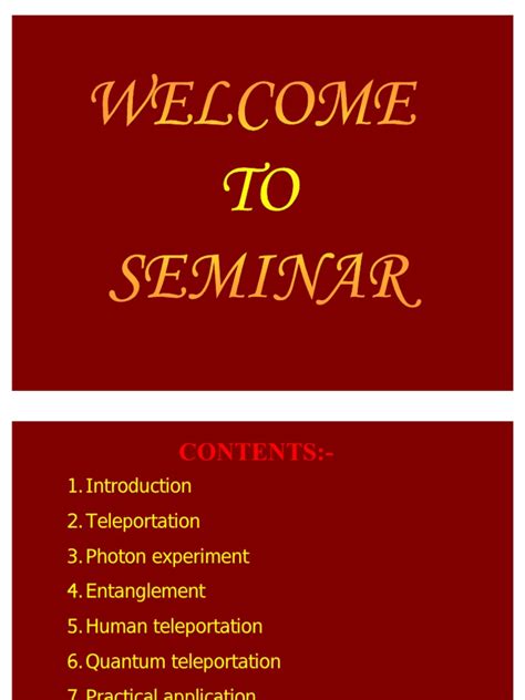 Quantum Teleportation Ppt By Prashant Kumar Shantipuri Motihari Ksit