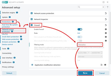 KB2352 Create A Firewall Exclusion Using Interactive Mode In ESET Windows Home Products