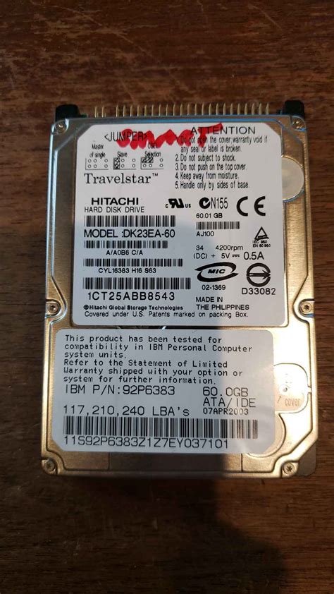 Donor Hitachi Hard Drives And Hitachi Pcbs