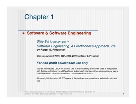 Introduction To Software Engineering