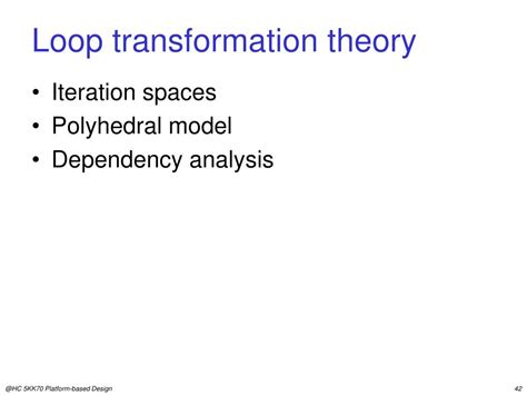 ppt loop transformations powerpoint presentation free download id