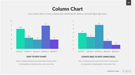 Charts And Data Driven PPT Pitch Deck Presentation Templates GraphicRiver