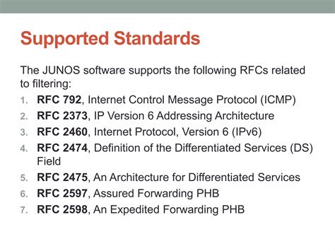 Routing Polices And Firewall Filter Ppt