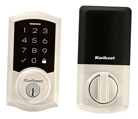 Kwikset Smartcode 270 Cerrojo De Seguridad Para Panel Color Níquel Satinado Mercadolibre