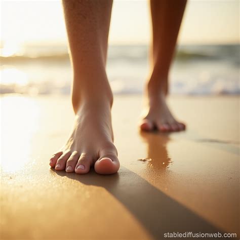 Beach Feet Stable Diffusion Online