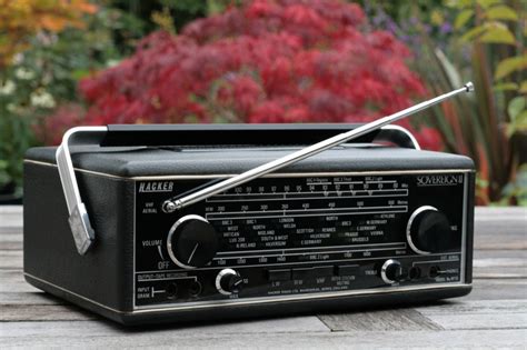 Hacker Sovereign Ii Transistor Radio Radio Retro