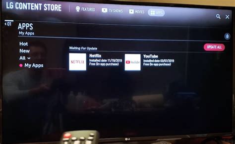 How To Update The Apps On LG Smart TV Device
