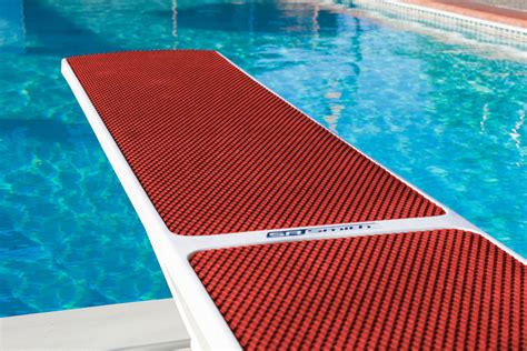 Sr Smith Truetread 8 Ft Diving Board Only White Board With Red