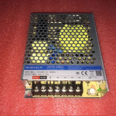 Mornsun Lm100 20b24 108w 24v45a High Quality Switching Power Led