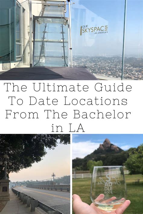 The Ultimate Guide To Date Locations From The Bachelor In La