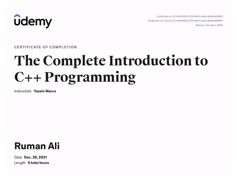 ruman ali on linkedin udemy coding coursecompletion