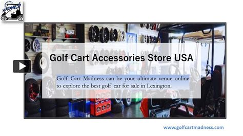 PPT Golf Cart Accessories Store USA PowerPoint Presentation Free To Download Id Ceb NjhmY