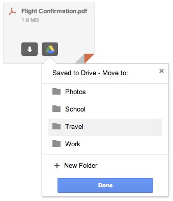 Gmail, gli allegati si possono salvare direttamente su Google Drive ...