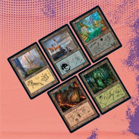 Secret Lair X Post Malone The Lands Non Foil Edition Secret Lair