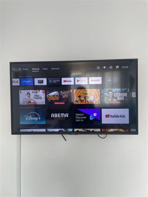TV Smart LED 40" UHD 4k Sharp AQUOS TVE19A Gdynia Chylonia • OLX.pl
