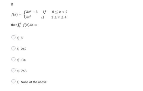 solved if f x {3x2−34x3 if if 0≤x