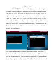 Lab TCP IP Utilities CH Docx Lab TCP IP Utilities For Lab TCP IP Utilities It Was