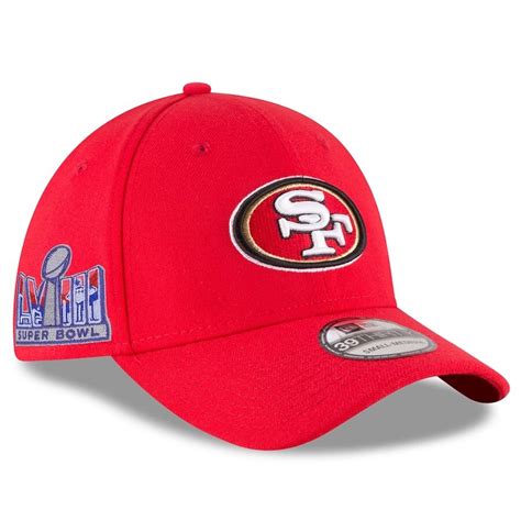San Francisco 49ers Mens New Era Super Bowl Lviii Side Patch 39thirty