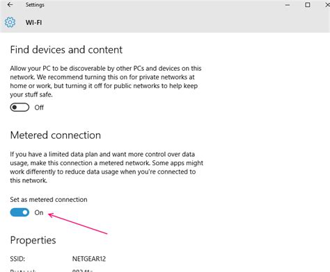 How To Enable Metered Connection In Windows 10